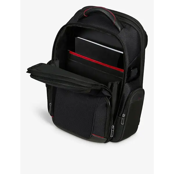 SAMSONITE Logo-embellished Woven Backpack