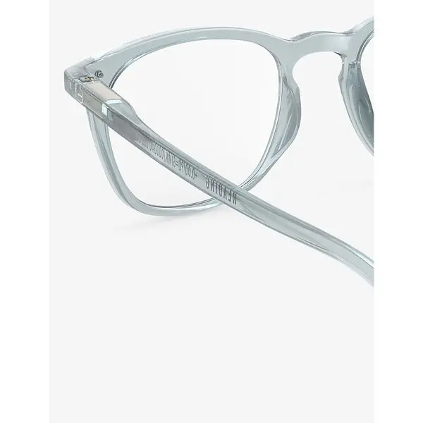 IZIPIZI Square Framed Reading Glasses - Frozen Blue