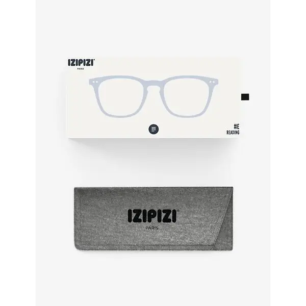 IZIPIZI Square Framed Reading Glasses - Frozen Blue