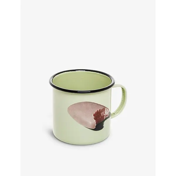 SELETTI Wears Toiletpaper Graphic-print Enamel Mug