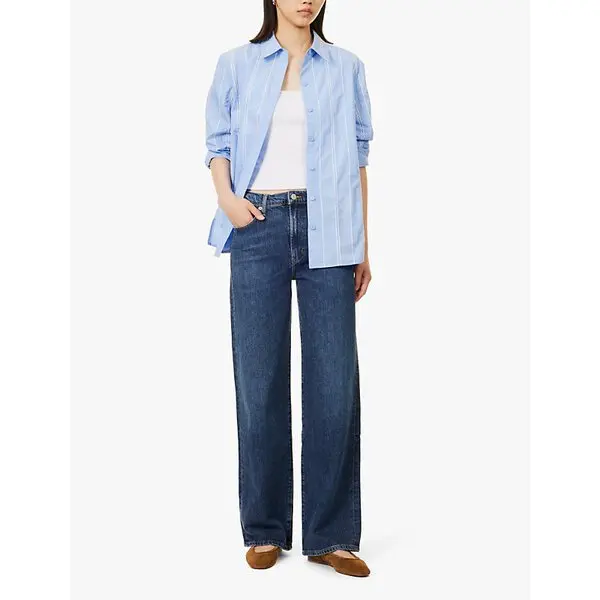 AGOLDE Harper Straight-leg Mid-rise Jeans - Tempo