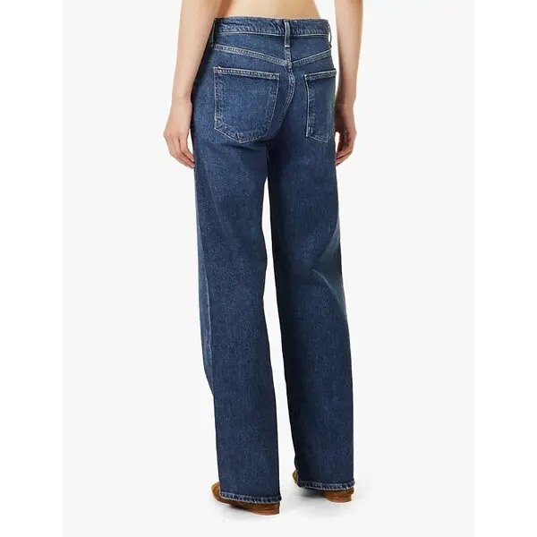 AGOLDE Harper Straight-leg Mid-rise Jeans - Tempo