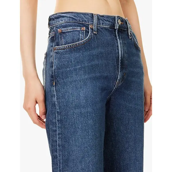 AGOLDE Harper Straight-leg Mid-rise Jeans - Tempo