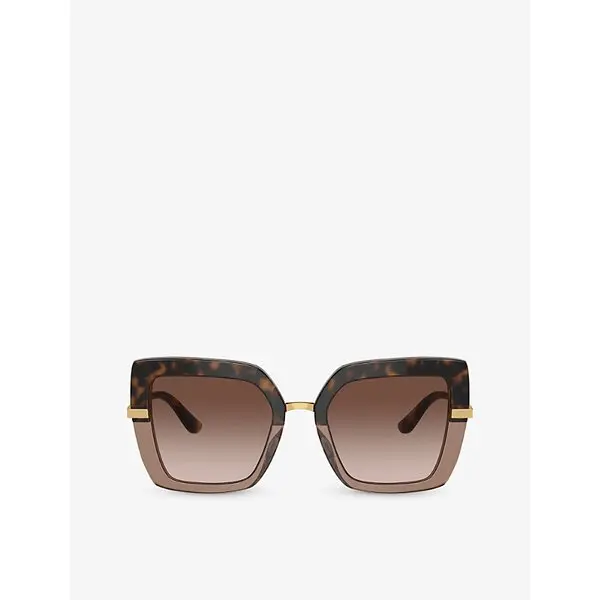 Dolce & Gabbana Dg4373 Square Sunglasses - Brown