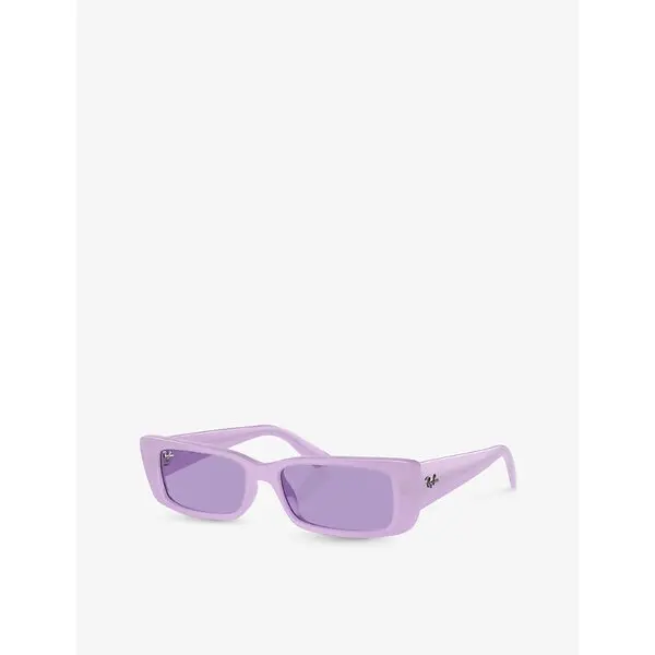 Ray-ban Rectangle-frame Sunglasses - Purple