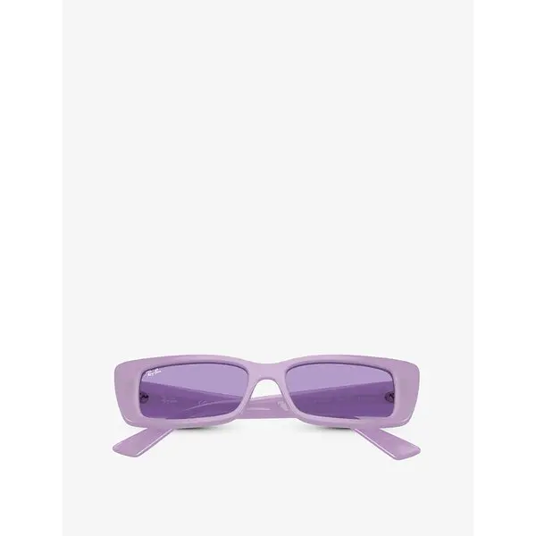 Ray-ban Rectangle-frame Sunglasses - Purple