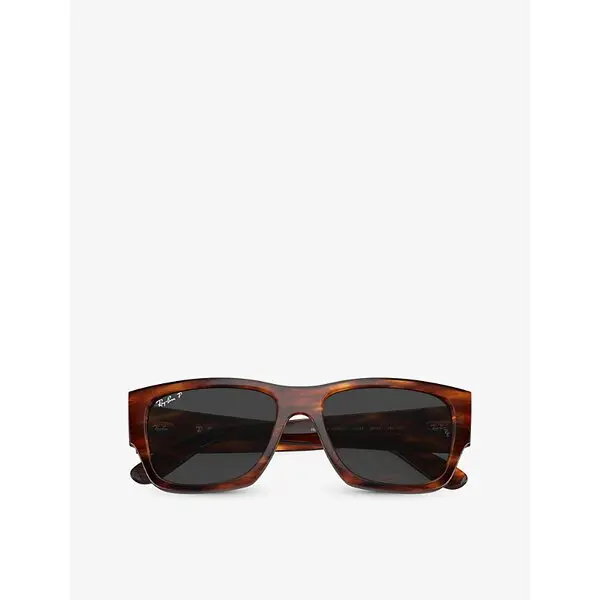Ray-ban Rectangle-frame Sunglasses - Brown