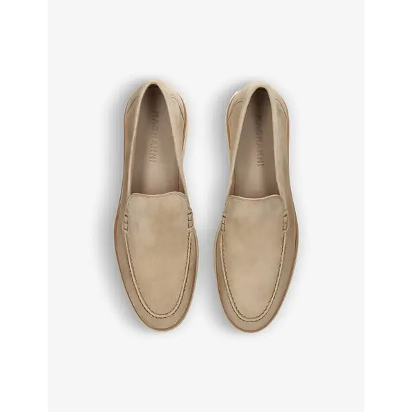Magnanni Altea Suede Loafers - Bone