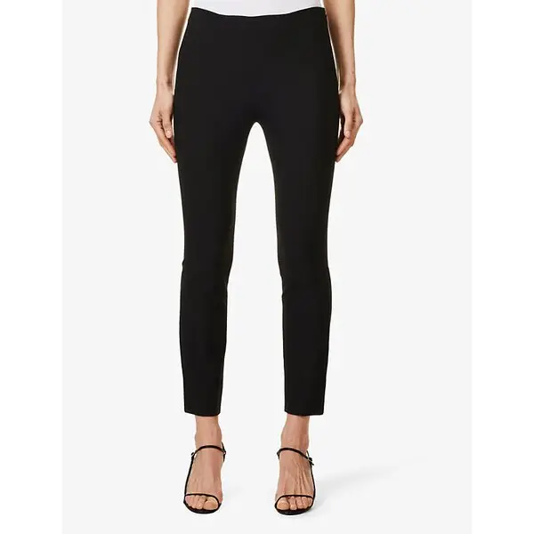 Vince Cropped Straight-leg Mid-rise Trousers