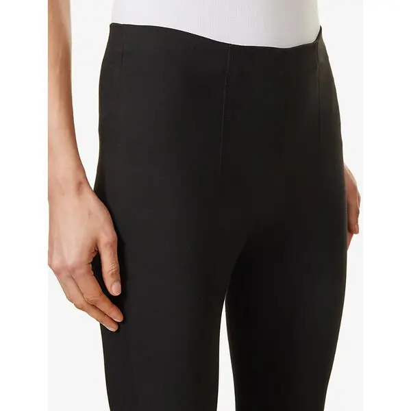 Vince Cropped Straight-leg Mid-rise Trousers