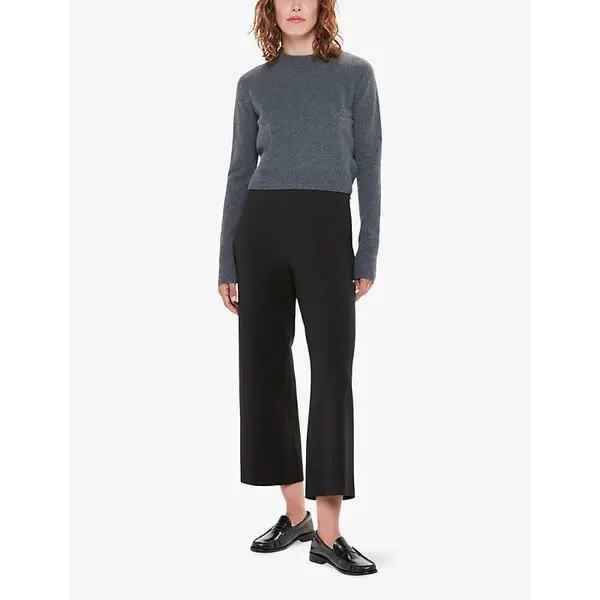 Whistles Camilla Wide-leg Stretch-woven Trousers