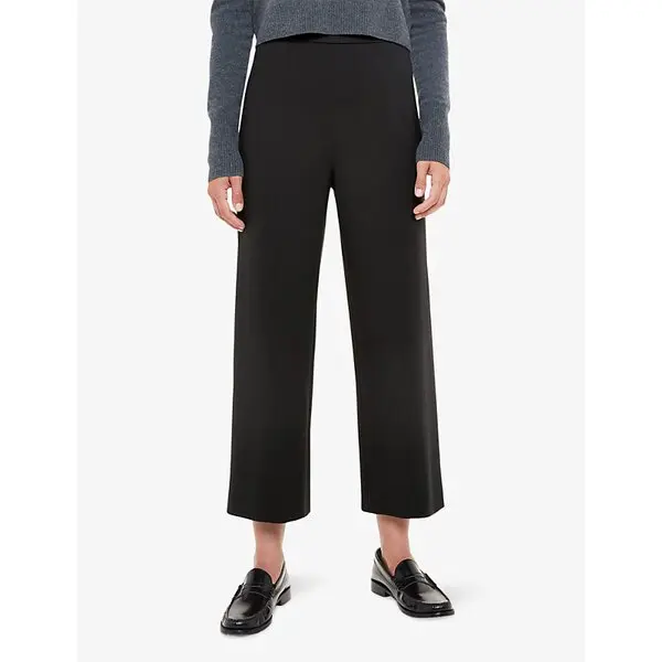Whistles Camilla Wide-leg Stretch-woven Trousers