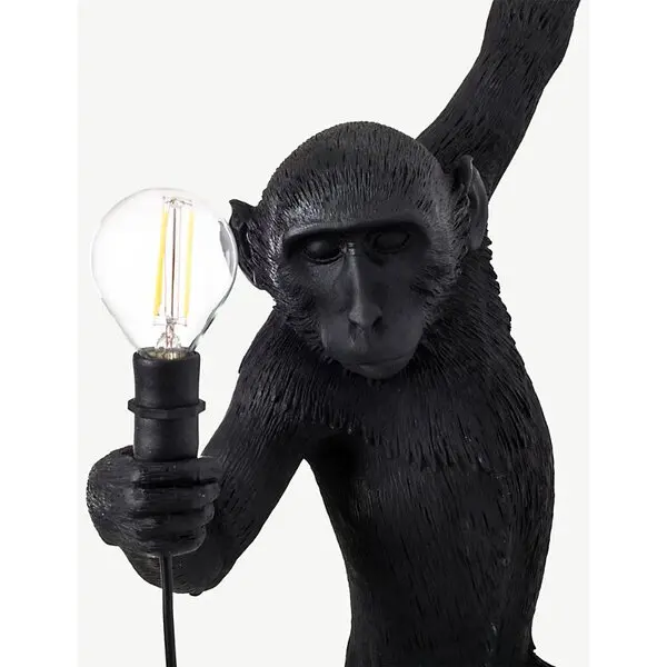 SELETTI Hanging Monkey Resin Outdoor Lamp 75cm - One-color