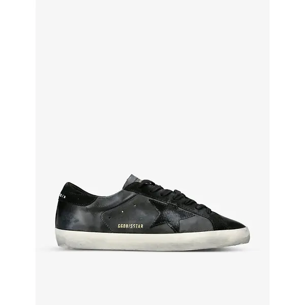 GOLDEN GOOSE Super-star Leather And Suede Trainers