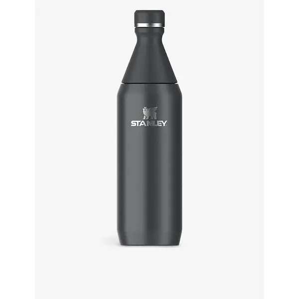 STANLEY All Day Slim Stainless-steel Bottle - Black