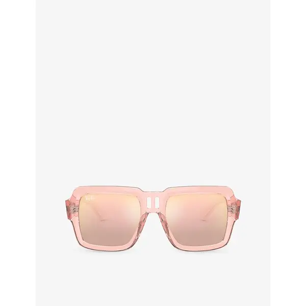 Ray-ban Square-frame Sunglasses - Pink