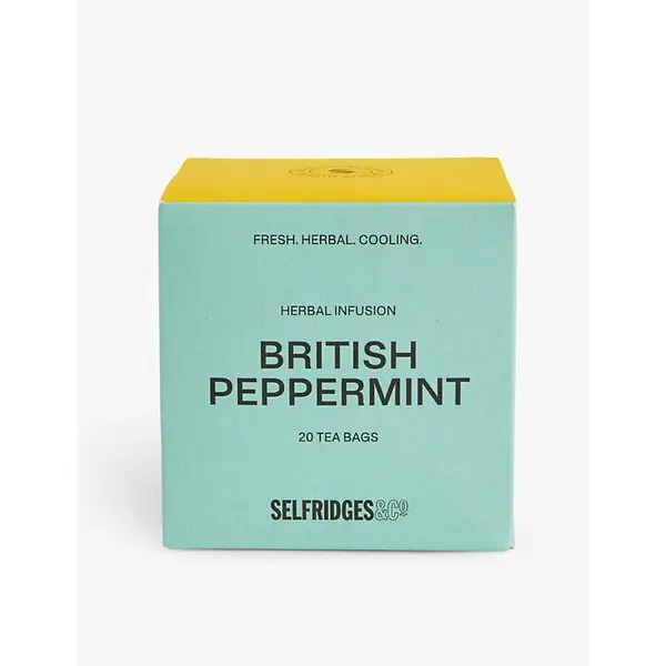 SELFRIDGES SELECTION British Peppermint Tea Bags Box Of 20 - One-color