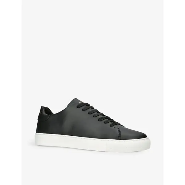 Kurt Geiger Lennon Logo-embossed Leather Low-top Trainers