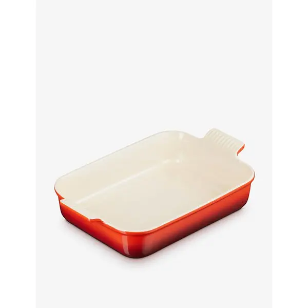 LE CREUSET Heritage Stoneware Rectangular Dish - Cerise