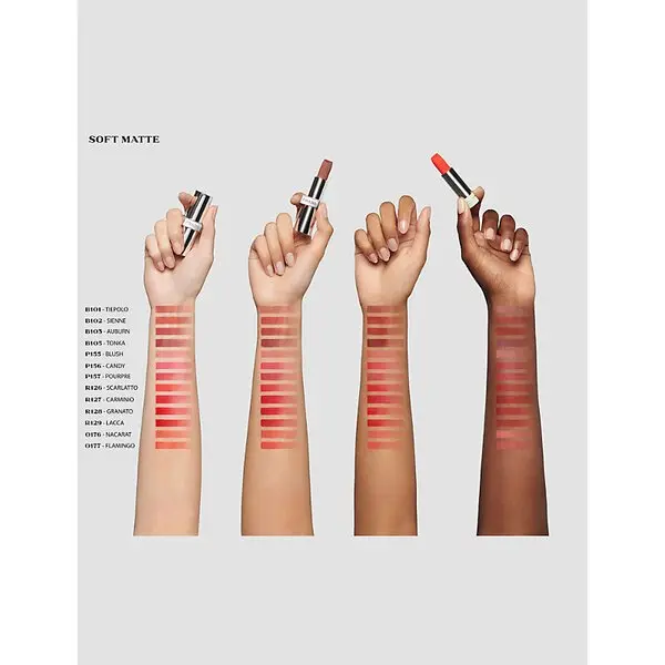 Prada Soft Matte Monochrome Lipstick Refill 3.8g - Tiepolo