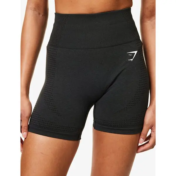 GYMSHARK Vital Seamless 2.0 Stretch-jersey Shorts - Black Marl