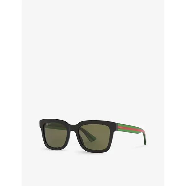Gucci Gg0001sn Square-frame Sunglasses - Black
