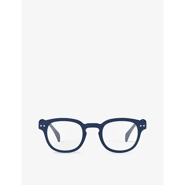 IZIPIZI C Square-framed Reading Glasses - Navy