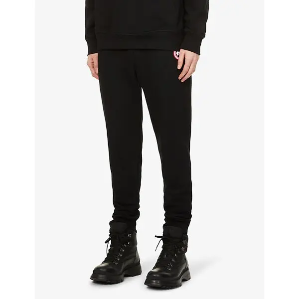 Canada Goose Relaxed-fit Cotton-jersey Jogging Bottoms - Black