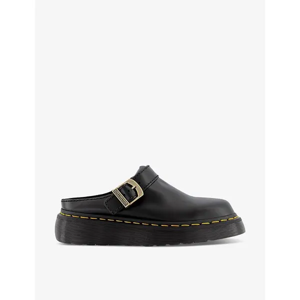 Dr. Martens Laketen Leather Platform Mules