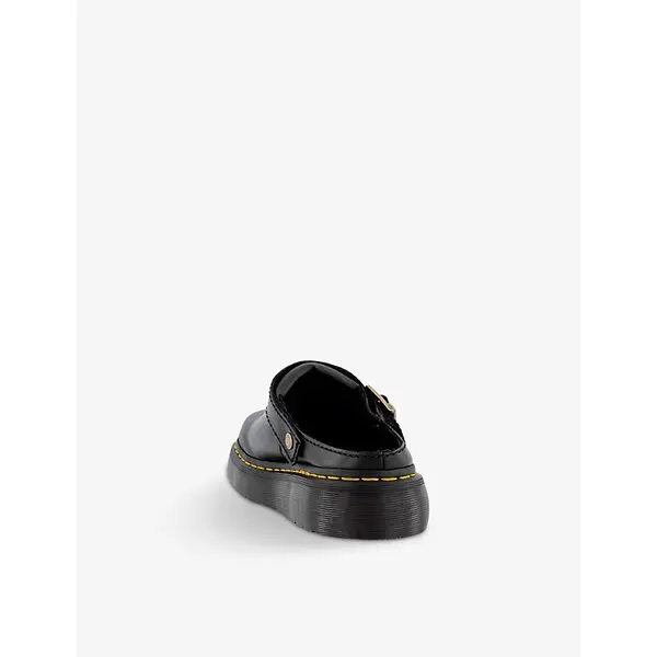 Dr. Martens Laketen Leather Platform Mules