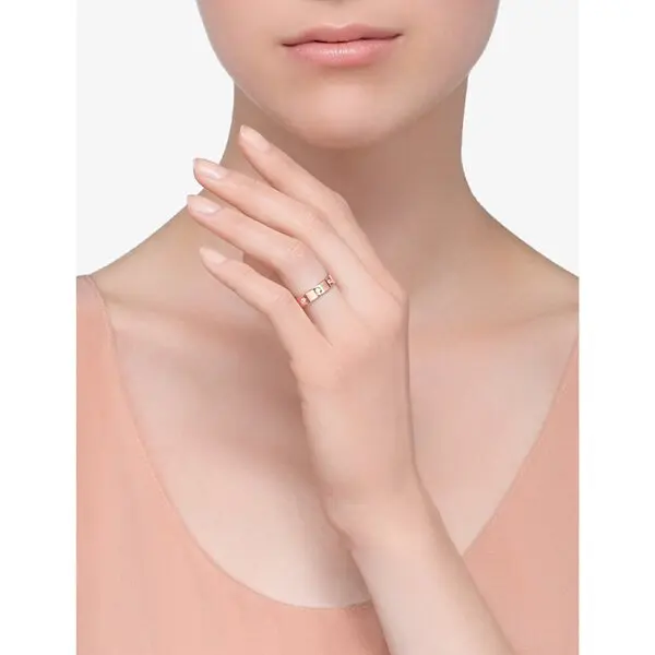 Cartier Love 18ct Diamond Wedding Band - Rose Gold