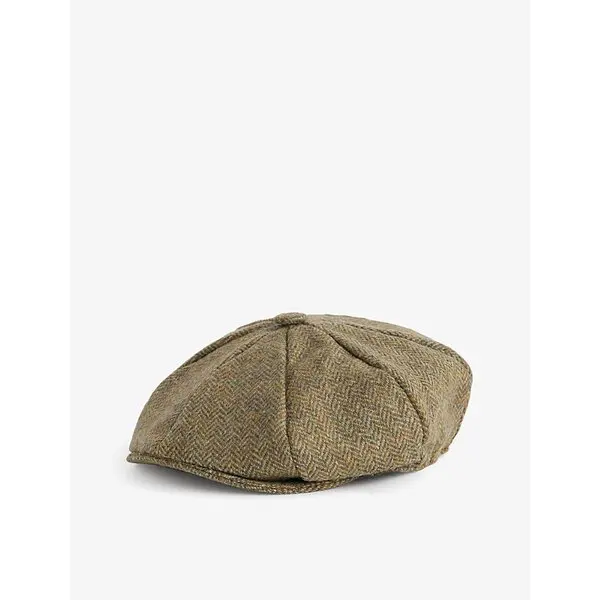 DENTS Durleigh Round-crown Wool Cap - Spruce
