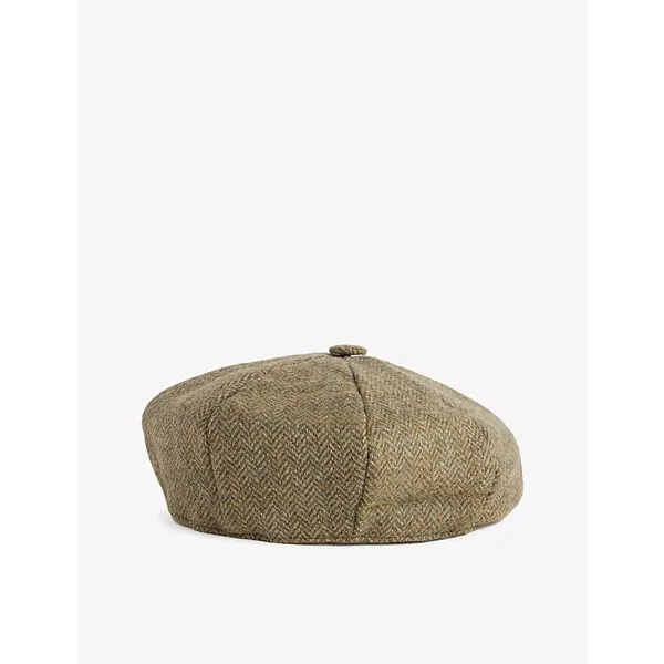 DENTS Durleigh Round-crown Wool Cap - Spruce