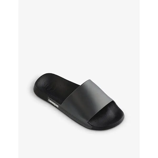Havaianas Rubber Sliders - Black