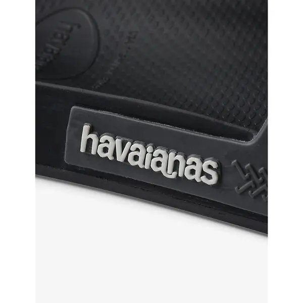 Havaianas Rubber Sliders - Black