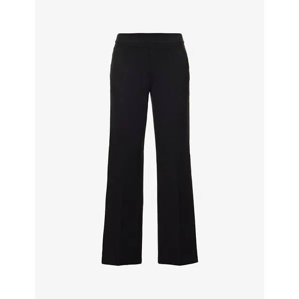 Spanx Perfectfit Ponte Wide Leg Trousers - Classic Black
