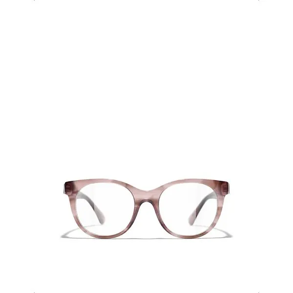 Chanel Cat Eye Eyeglasses - Pink