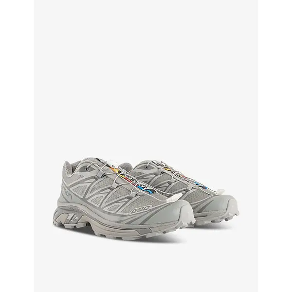 SALOMON Xt-6 Quick-lace Mesh Low-top Trainers - Ghost Gray Ghost Gray Gr