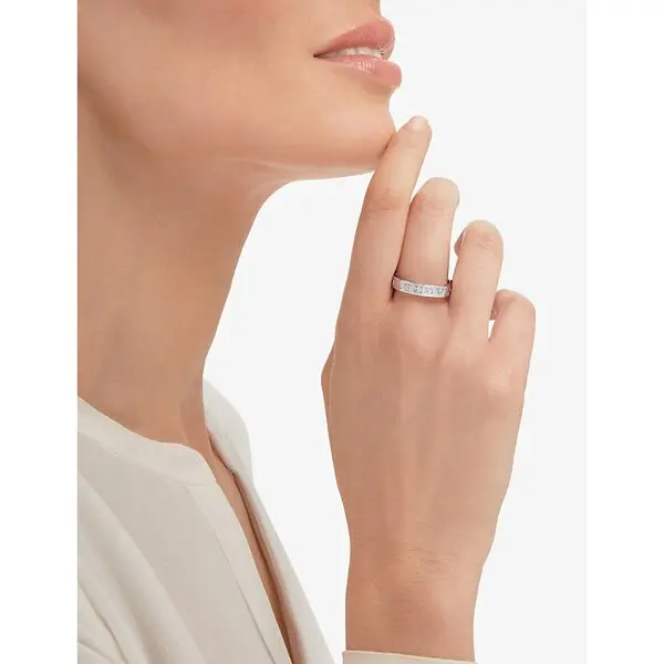 BVLGARI B.zero1 18ct White-gold Ring