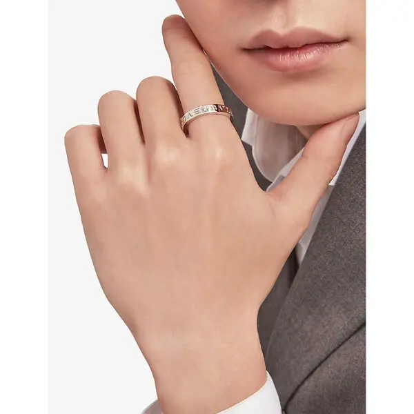 BVLGARI B.zero1 18ct White-gold Ring