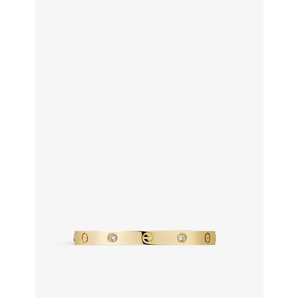 Cartier Love Classic Diamond Bracelet - Yellow Gold