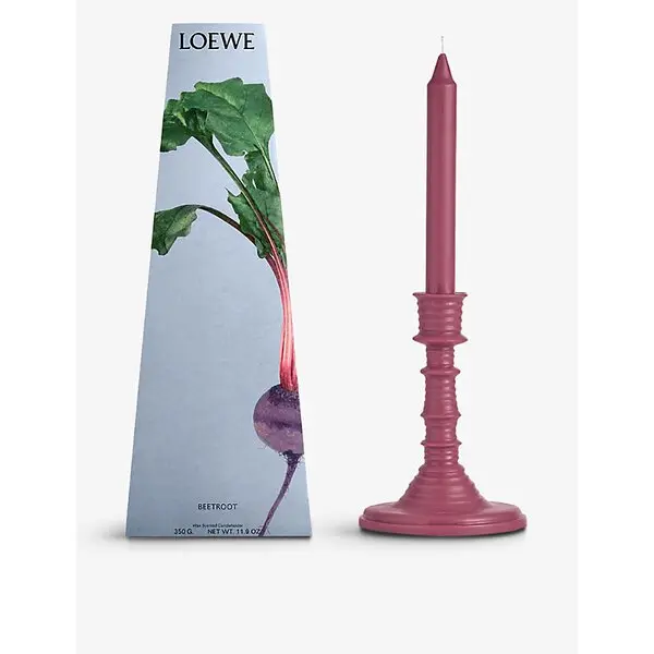 Loewe Beetroot Scented Candlestick Candle 330g