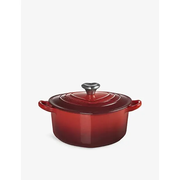 LE CREUSET Heart-shaped Cast-iron Casserole Dish - Cerise