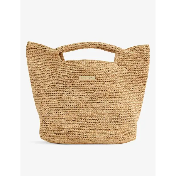 Monday Swimwear Paloma Raffia Top-handle Bag