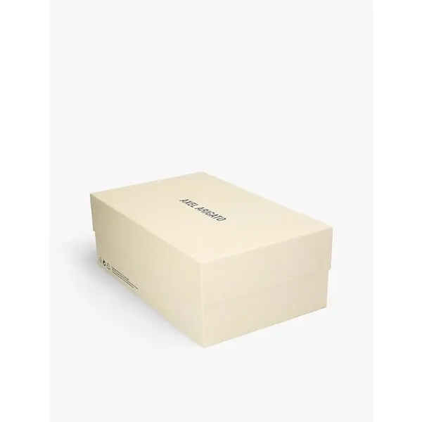Axel Arigato Dice Lo Bird-motif Leather And Suede Low-top Trainers - White/comb