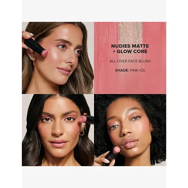 NUDESTIX Nudies Matte + Glow Core All-over-face Blush Colour 6g - Pink Ice