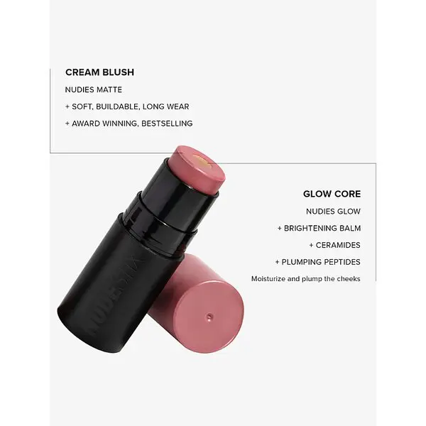 NUDESTIX Nudies Matte + Glow Core All-over-face Blush Colour 6g - Pink Ice