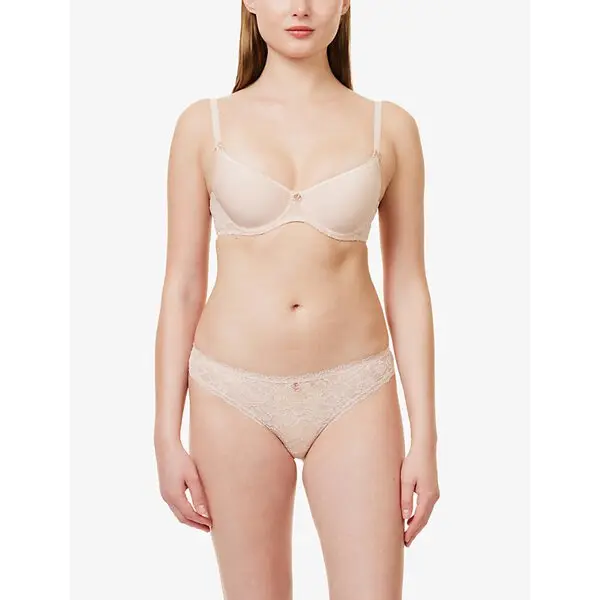 AUBADE Rosessence Mid-rise Stretch-lace Briefs