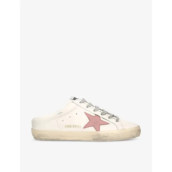 GOLDEN GOOSE Superstar Sabot Leather Low-top Trainers