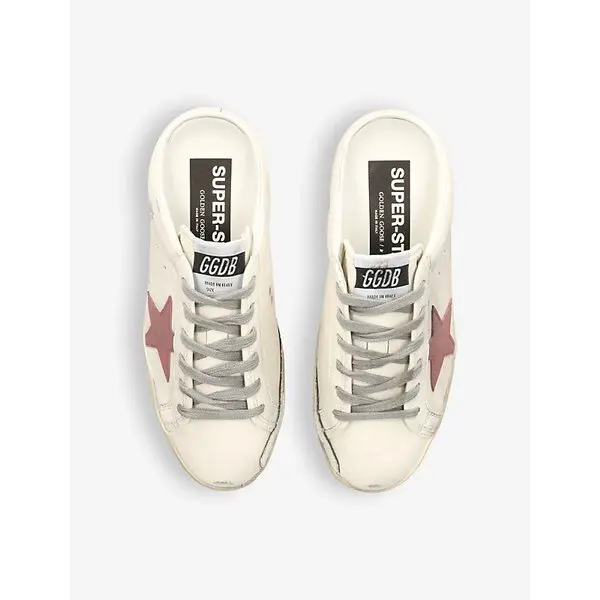 GOLDEN GOOSE Superstar Sabot Leather Low-top Trainers